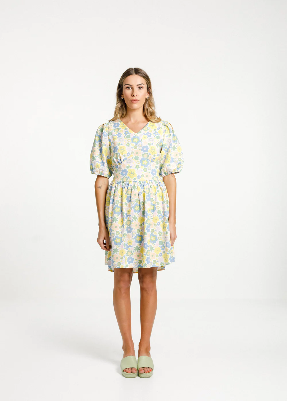 Thing Thing Pip Dress - Paradise Print – Oasis Surf NZ